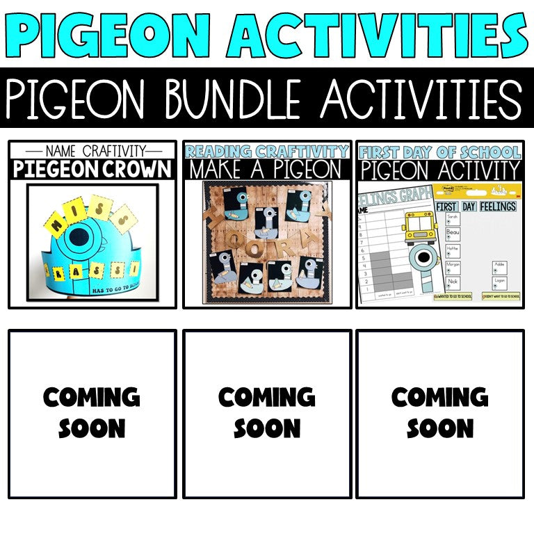 Pigeon Bundle – The Beach Classroom