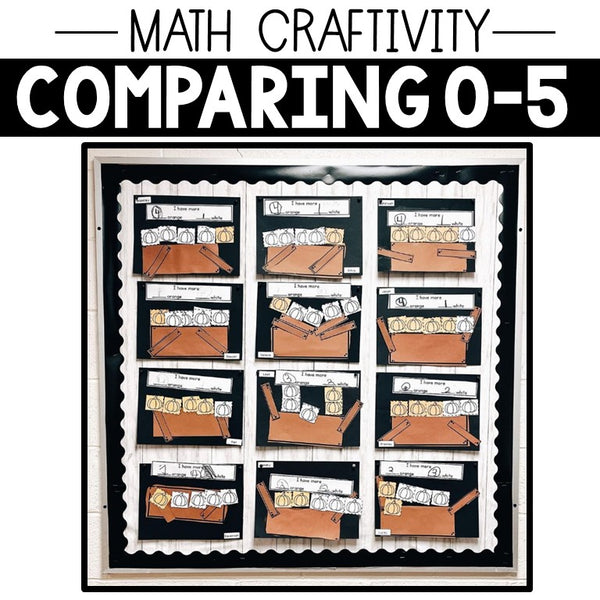 Comparing Numbers Pumpkins – The Beach Classroom
